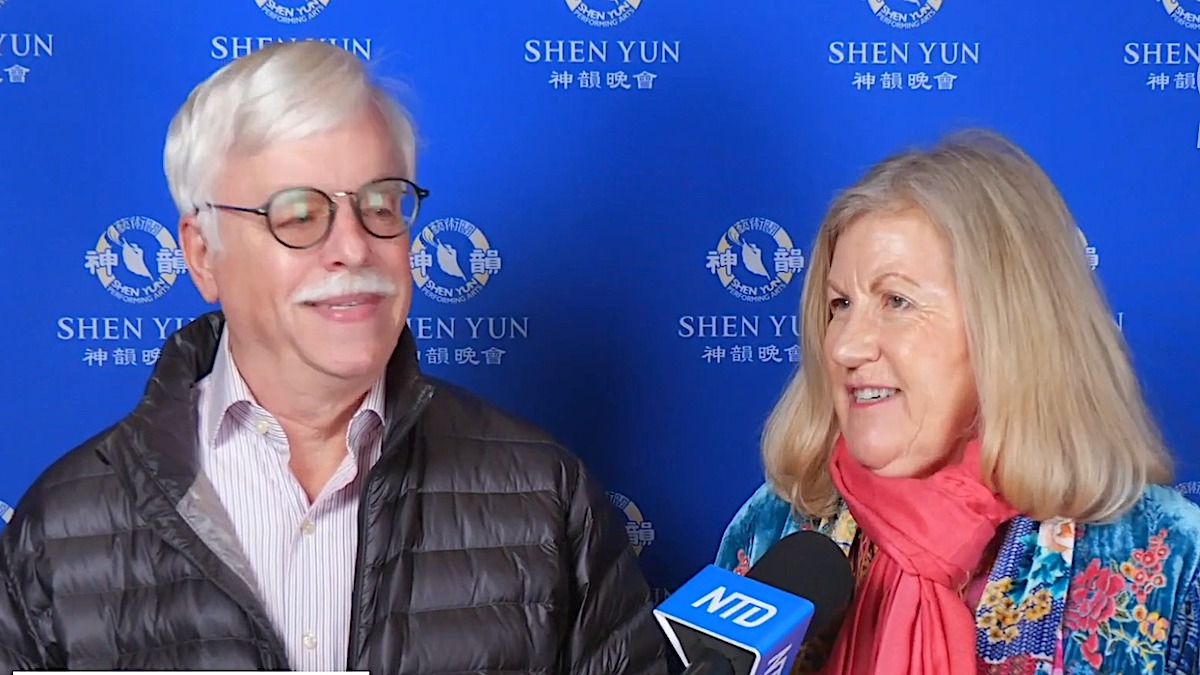 看神韻感動落淚 波特蘭觀眾：中國起源於信仰 | 神韻新紀元藝術團 | 波特蘭市凱勒劇院 | 神韻舞蹈演員 | 新唐人电视台