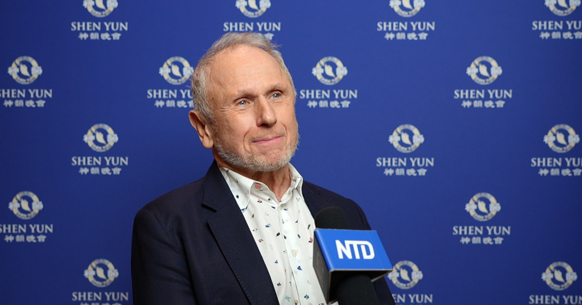 前王家芭蕾舞團領舞：神韻帶人去天堂 | 美國神韻新紀元藝術團 | 英國倫敦漢默史密斯阿波羅劇院 | 神韻藝術團 | 新唐人电视台