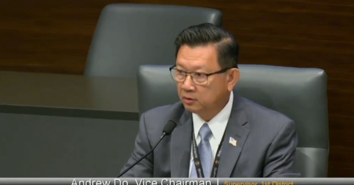 被指共謀行賄 橙縣縣委Andrew Do辭職認罪 | 橙縣縣政委員Andrew Do | 認罪協議 | 新唐人电视台