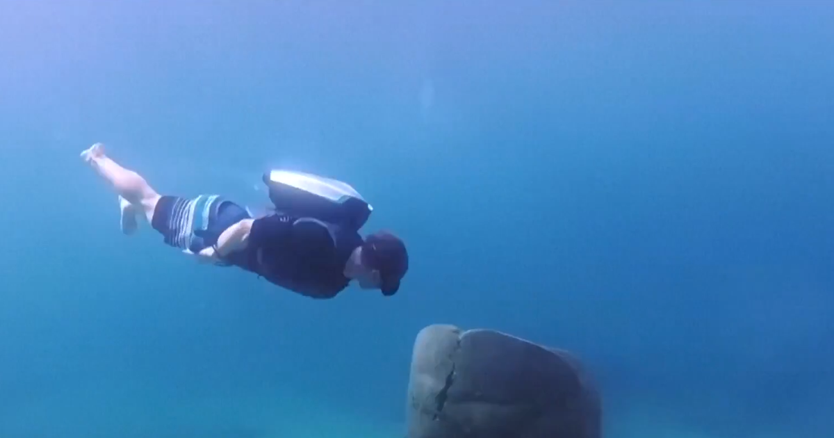 全球首款水下噴射背包 實現「海中飛行」 | CudaJet | Archie O'Brien | 奢華體驗 | 新唐人电视台